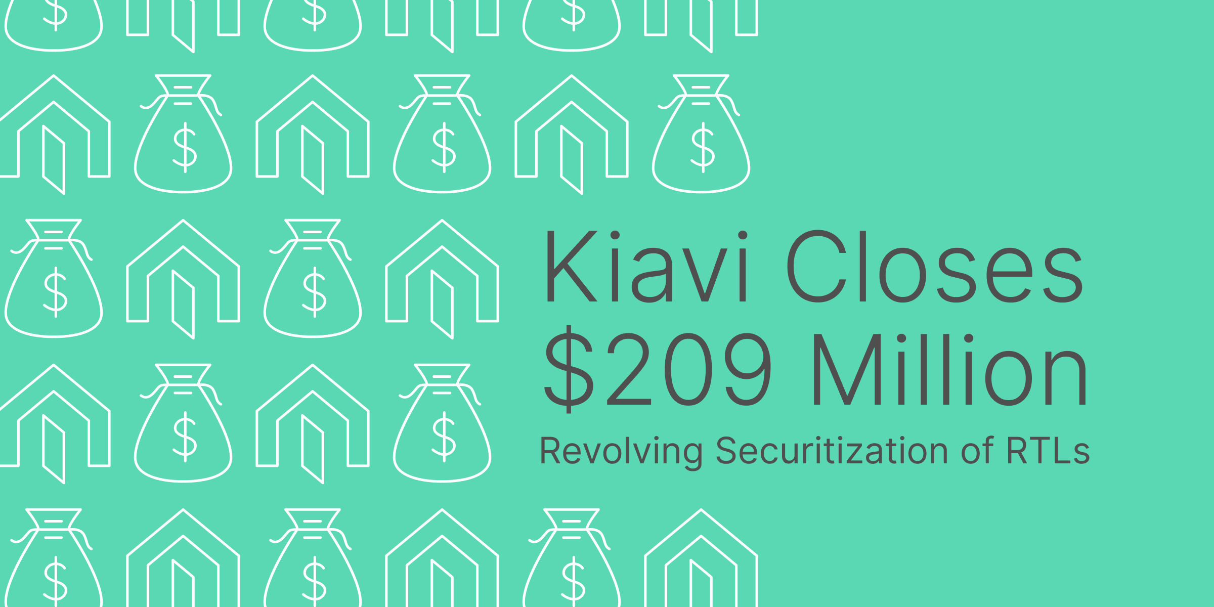 Kiavi closes $209 million revolving securitization of residential ...